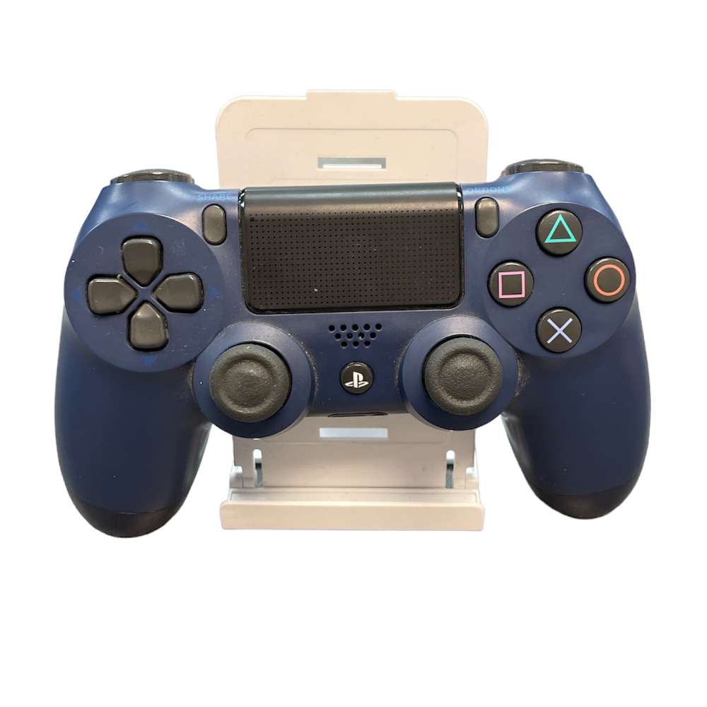 Pre-owned Sony PS4 Official Dual Shock 4 Midnight Blue Controller (V2 ...